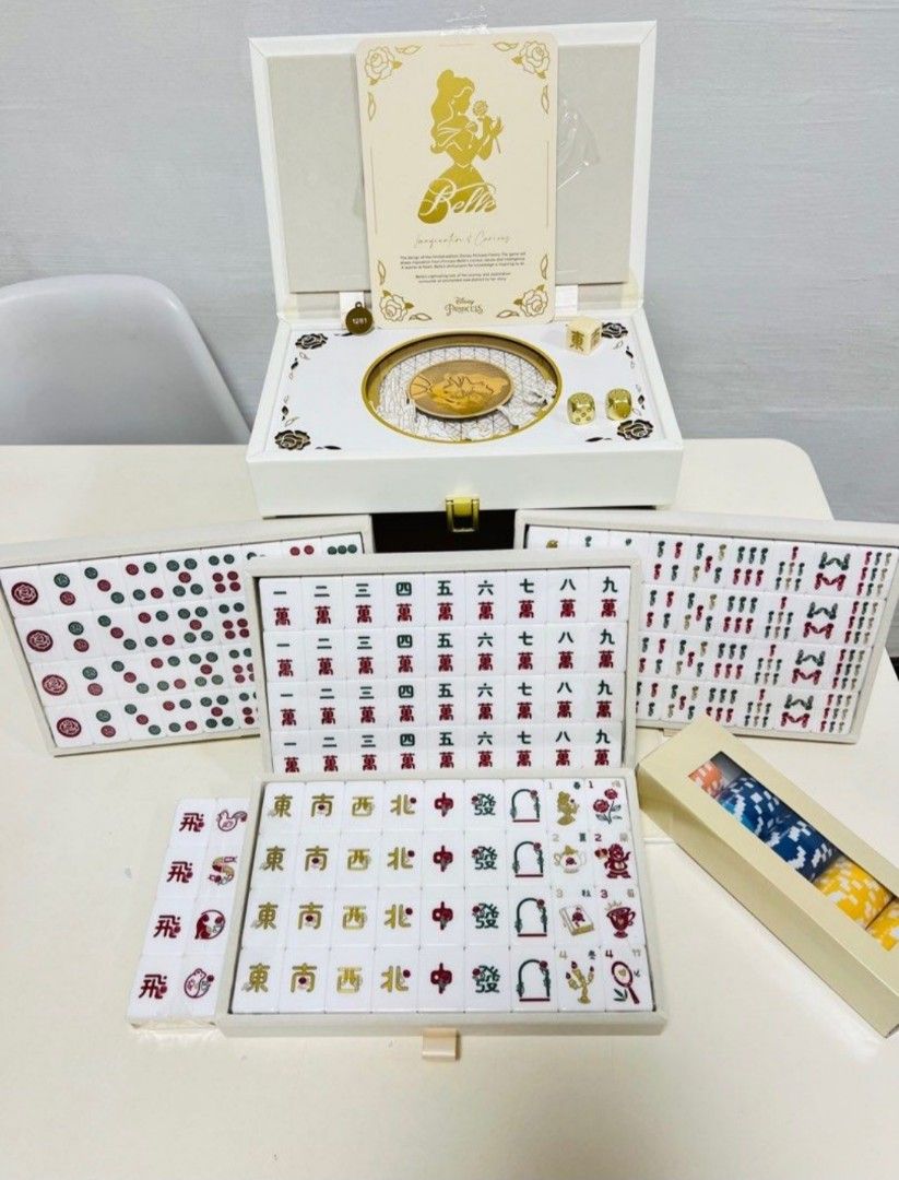 Disney mahjong set, Hobbies & Toys, Toys & Games on Carousell