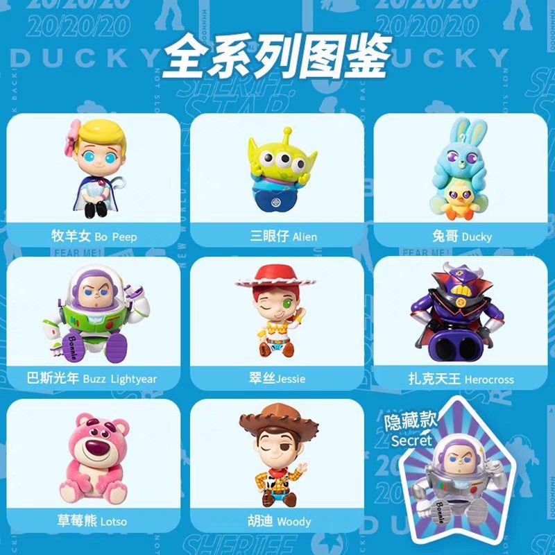 [DISNEY X MINISO] DISNEY PIXAR'S TOY STORY SIT NICELY SERIES FULL SET ...