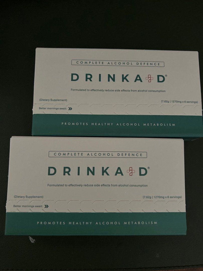 Drinkaid (2 sealed boxes available), Health & Nutrition, Health ...
