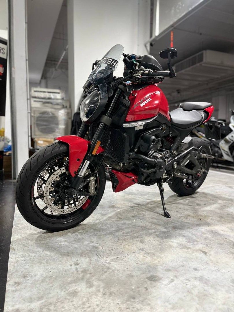 Ducati Monster 937, Motorcycles, Motorcycles for Sale, Class 2 on Carousell