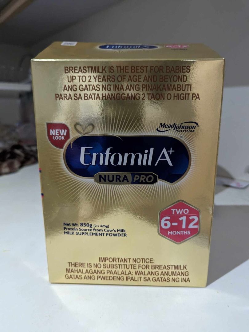 Enfamil A+ Nura Pro Two 6-12 850g, Babies & Kids, Bathing & Changing, Other Baby Bathing ...