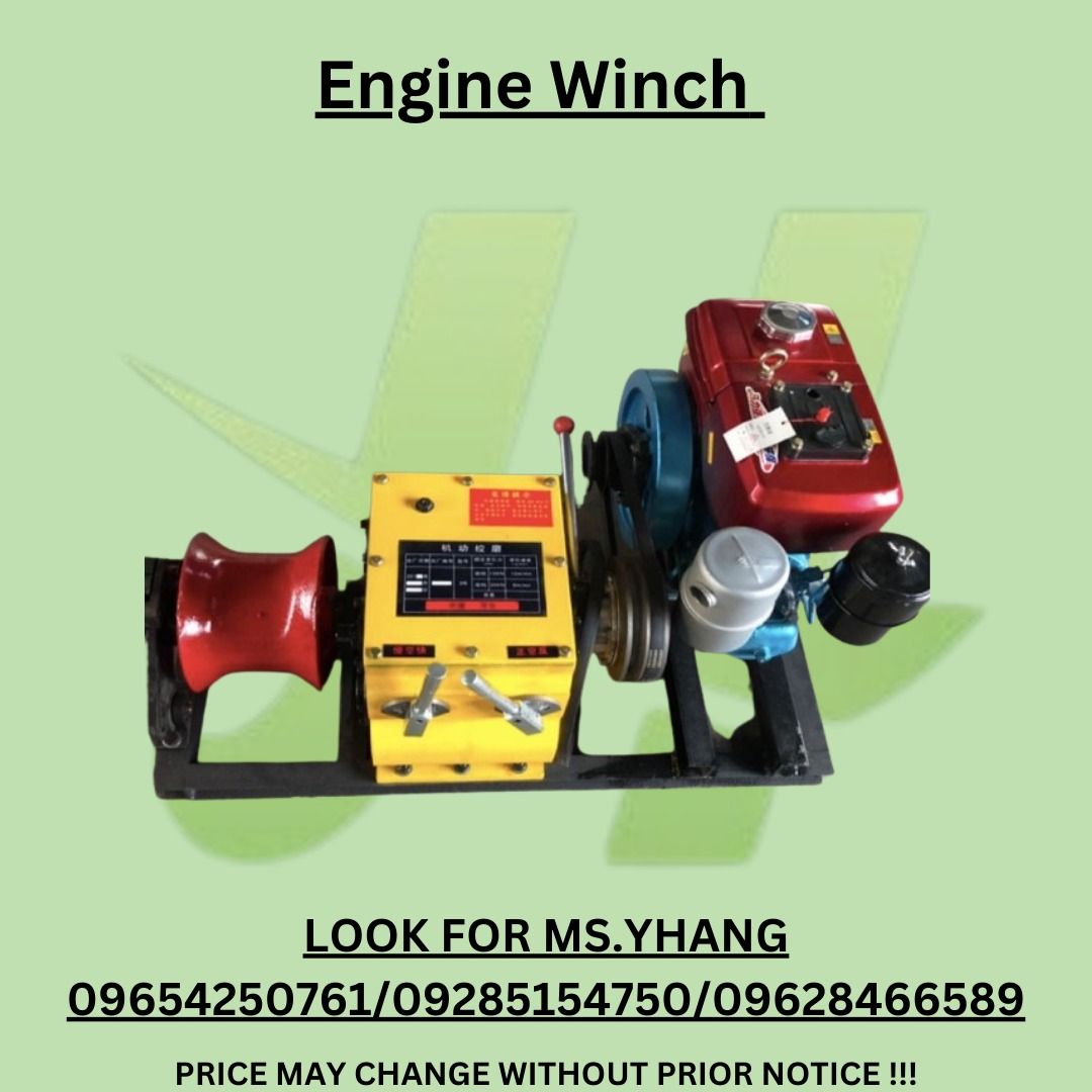 Engine winch, Commercial & Industrial, Construction & Building ...