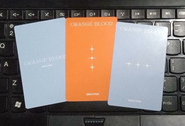 ENHYPEN sunoo jungwon jay orange blood engene weverse photocards ...