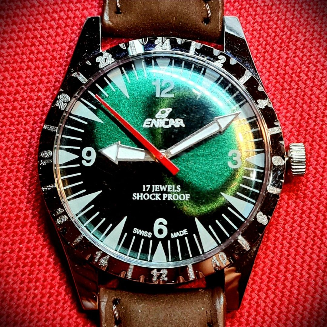 #Enicar Watch #Swiss Made #Vintage #Mechanical Watch, Men's Fashion ...