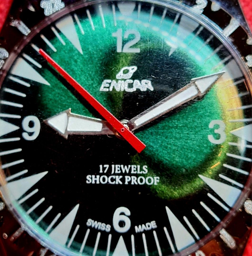 #Enicar Watch #Swiss Made #Vintage #Mechanical Watch, Men's Fashion ...