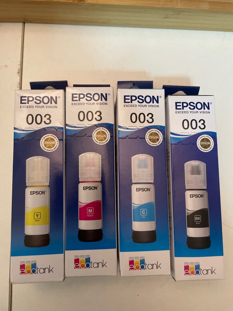 Epson printer ink Lseries, Computers & Tech, Printers, Scanners ...