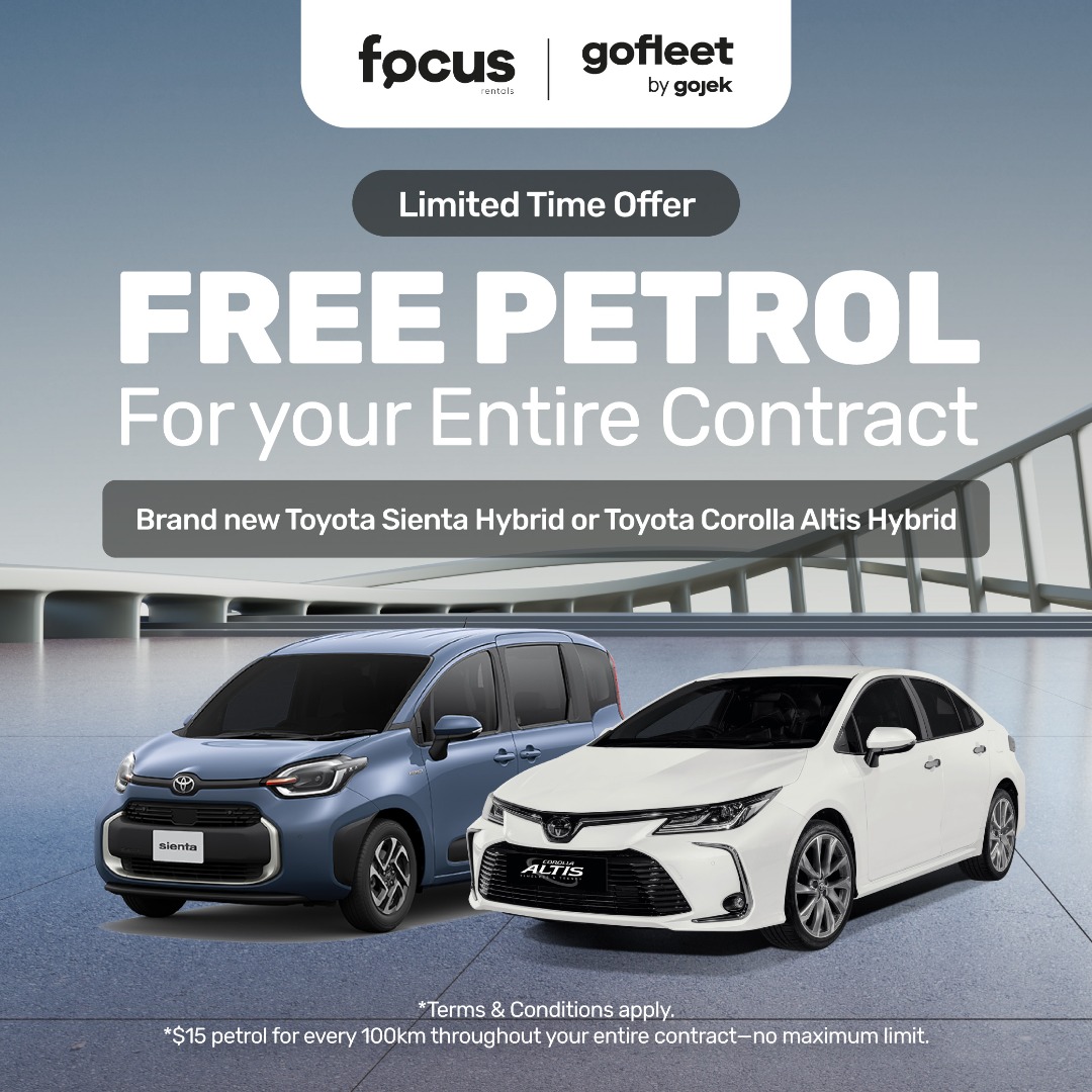 Exclusive Free Petrol Package, Cars, Car Rental on Carousell