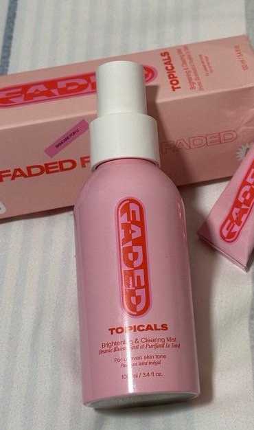 Faded topicals brightening mist (100ml), Beauty & Personal Care, Face ...
