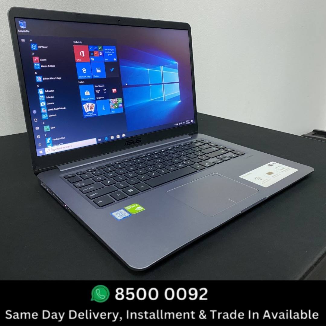 Fast Speed Asus Slim & LightWeight Gaming/Work/Entertainment Laptop ...