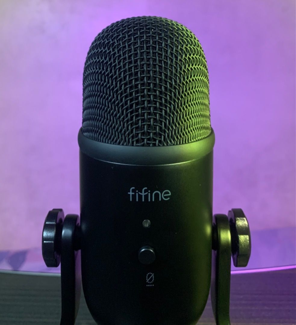 Fifine K678 USB Condenser Microphone, Audio, Microphones on Carousell