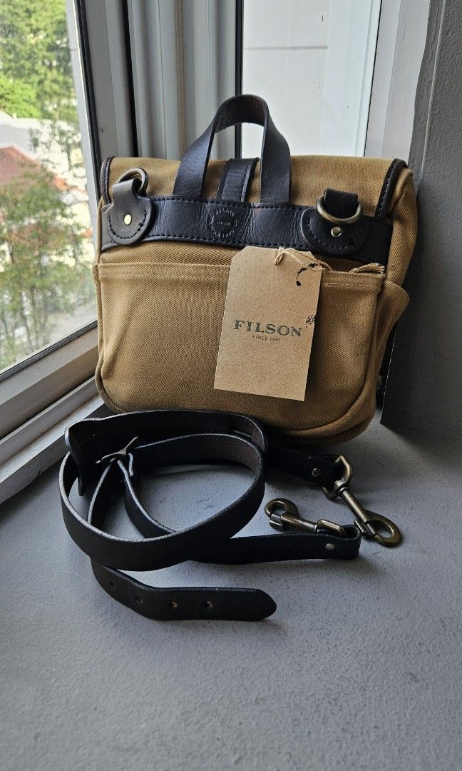 Filson Small Field Bag, Men's Fashion, Bags, Sling Bags on Carousell