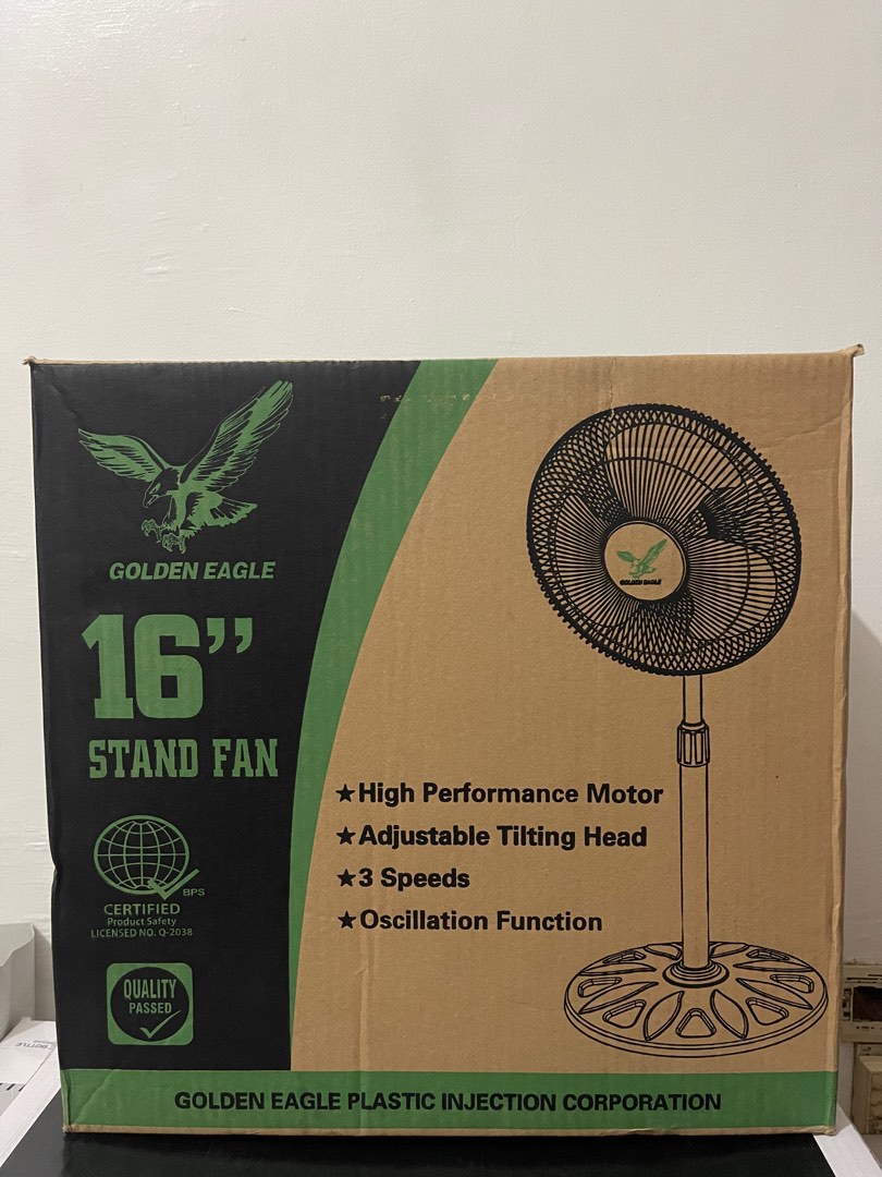 FREE “STAND FAN - Golden Eagle GSF-16”, TV & Home Appliances, Other Home Appliances on Carousell
