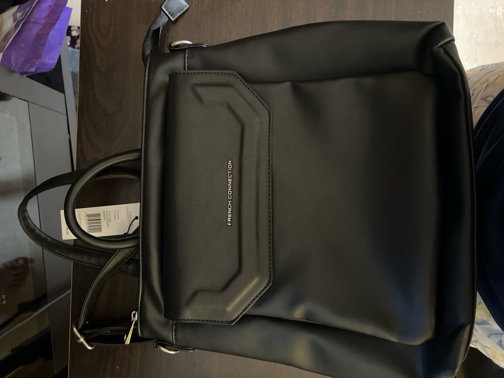 French connection backpack, Luxury, Bags & Wallets on Carousell