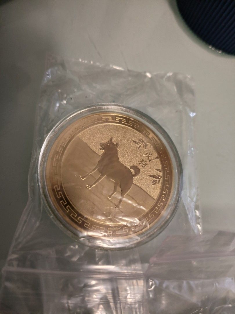 Funclaw gold coin 2024 (dog, cow and monkey), Hobbies & Toys, Toys ...