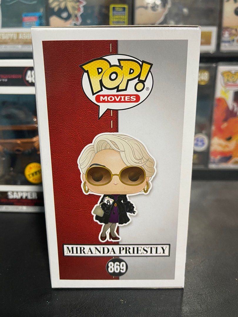Funko Pop Miranda Priestly Devil Wears Prada Hobbies And Toys Toys And Games On Carousell