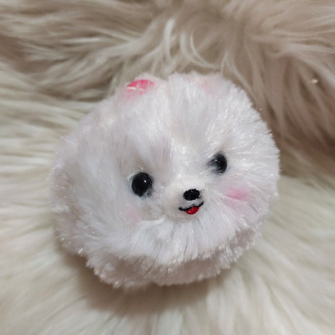 Fuwa-Mofu Pometan Dog Plush(Ball Chain), Hobbies & Toys, Memorabilia & Collectibles, Fan ...