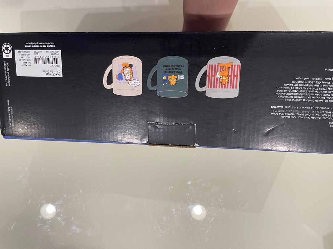 TYPO x Garfield Mug x 1 unit - "AHHHHH", Furniture & Home Living ...