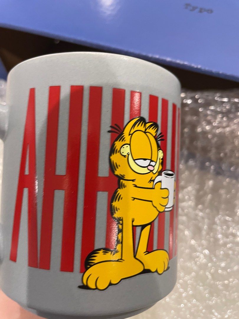 TYPO x Garfield Mug x 1 unit - "AHHHHH", Furniture & Home Living ...