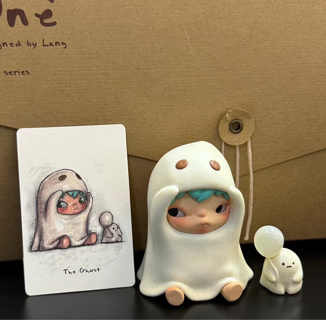 Ghost Hirono PopMart, Hobbies & Toys, Toys & Games on Carousell