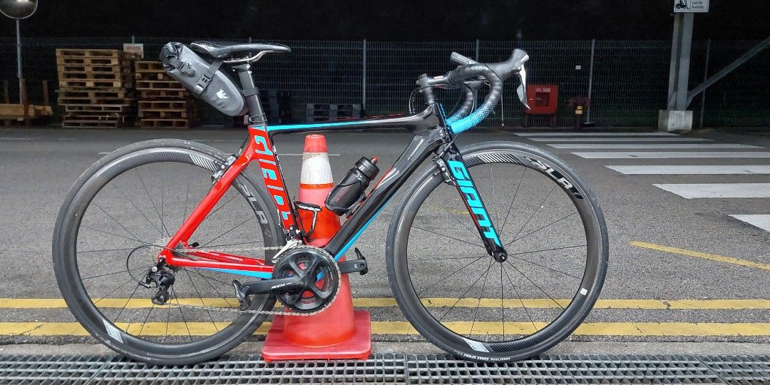 Giant Propel Advanced 2 full carbon aero road bike SLR 1 wheelset ...
