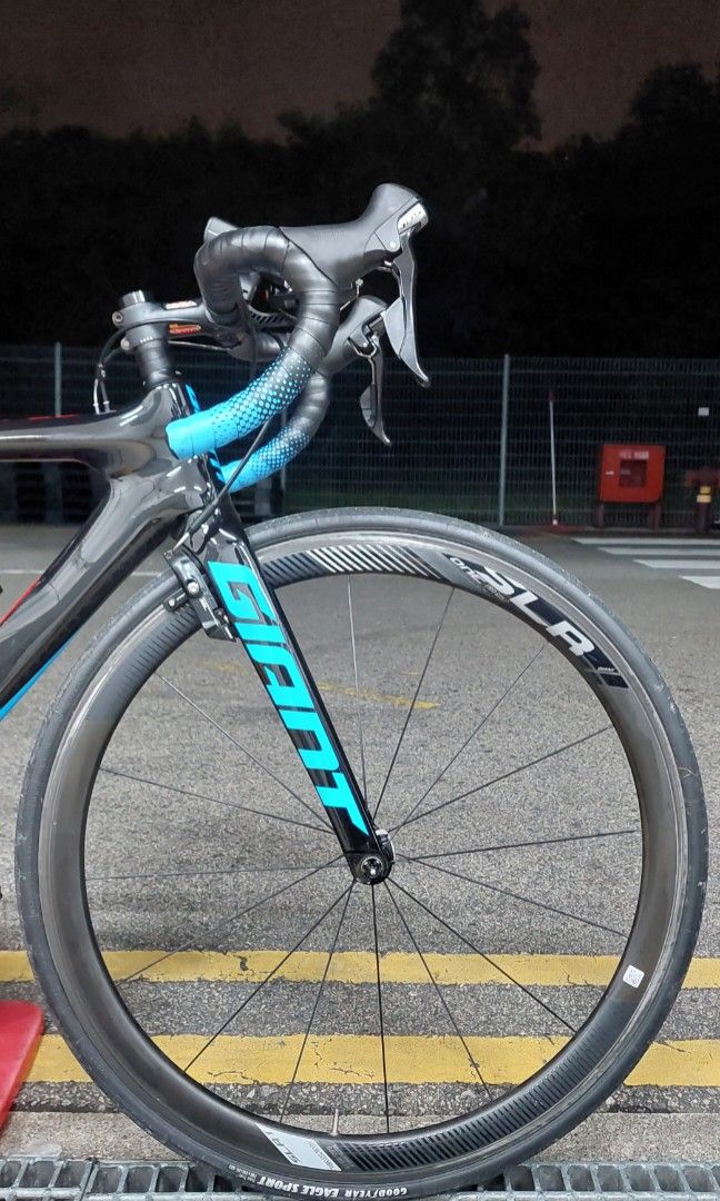 Giant Propel Advanced 2 full carbon aero road bike SLR 1 wheelset ...