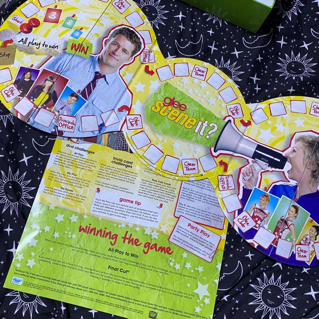 Glee: Scene It (Board Game), Hobbies & Toys, Toys & Games on Carousell