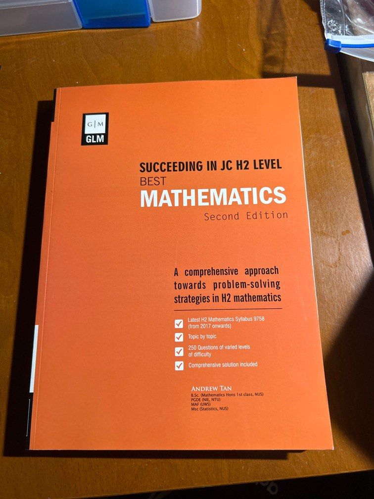 GLM Mathematics H2, Hobbies & Toys, Books & Magazines, Assessment Books ...
