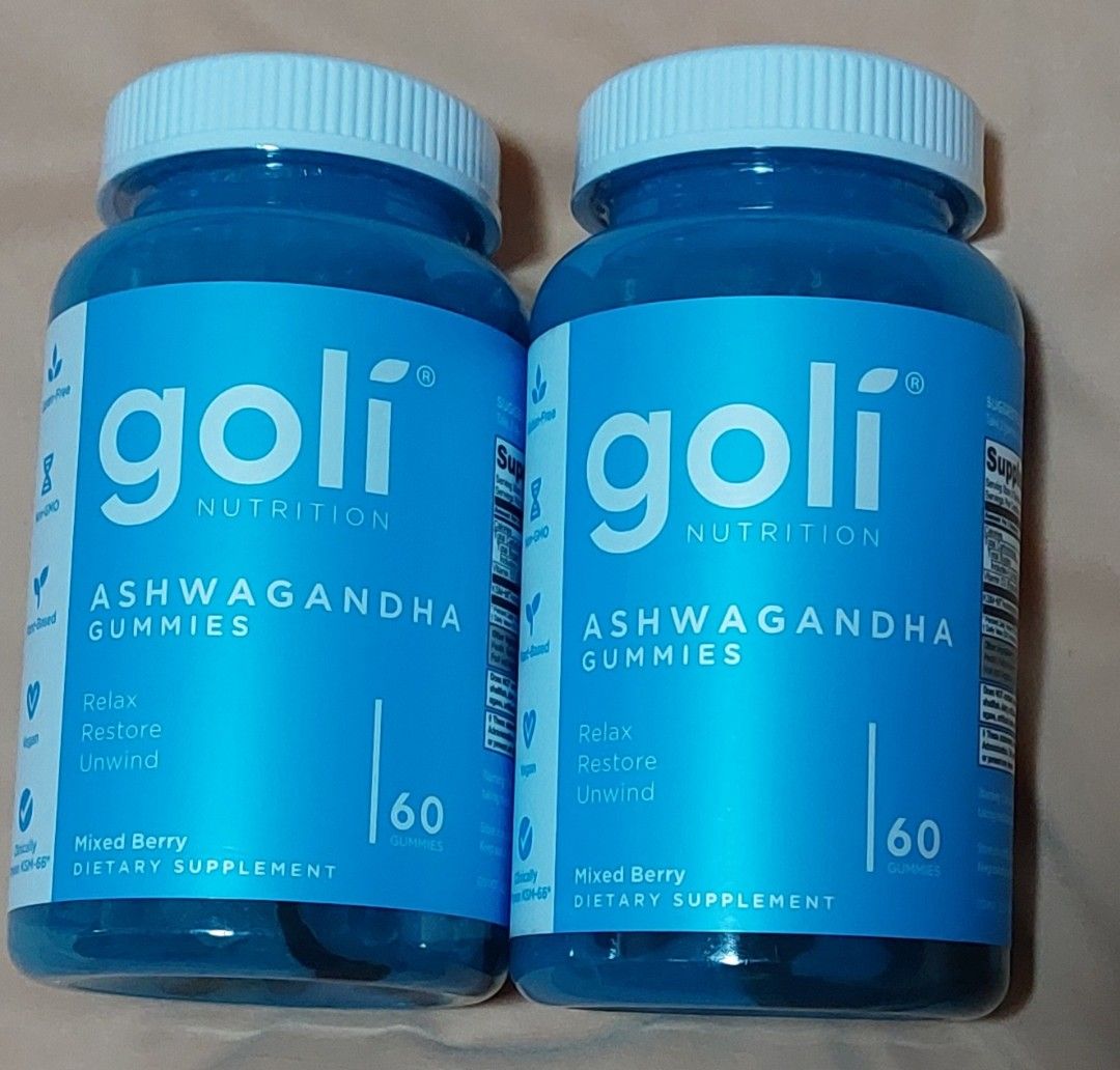 Goli Ashwagandha Gummies, Health & Nutrition, Health Supplements ...