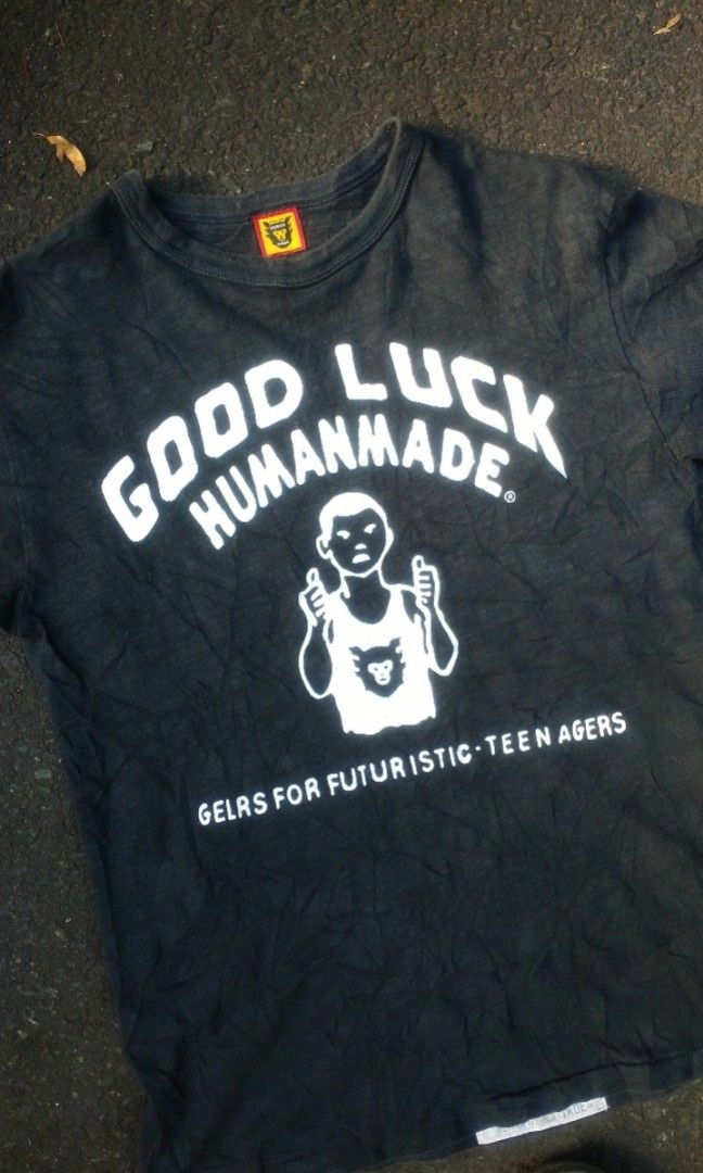 Good luck human made super rare, Men's Fashion, Tops & Sets, Tshirts ...