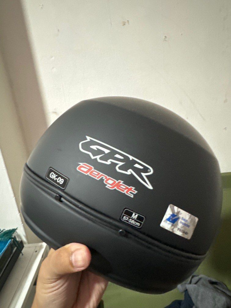 GPR Helmet GK09 Matte Black, Motorcycles, Motorcycle Accessories on ...
