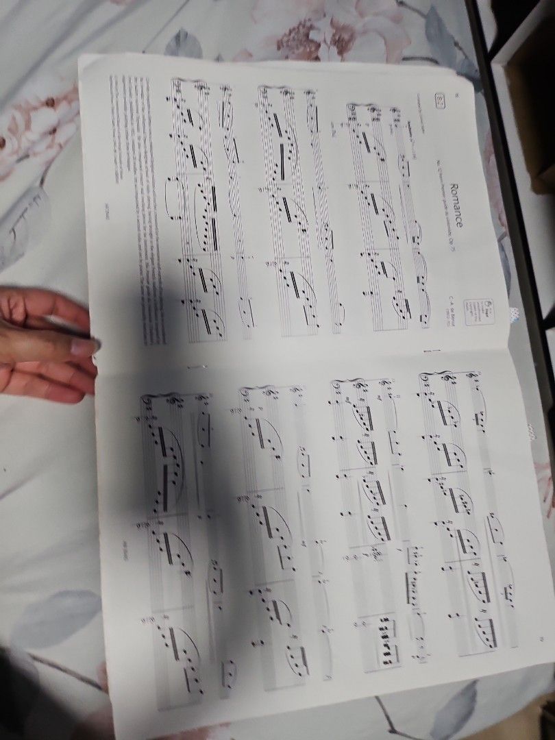 Grade 5 violin exam pieces with piano score, Hobbies & Toys, Music ...