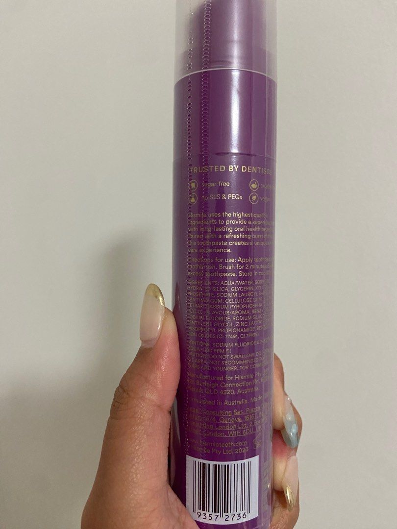 HiSmile Flavour Toothpaste: Wonka Chocolate (Limited Edition), Beauty ...