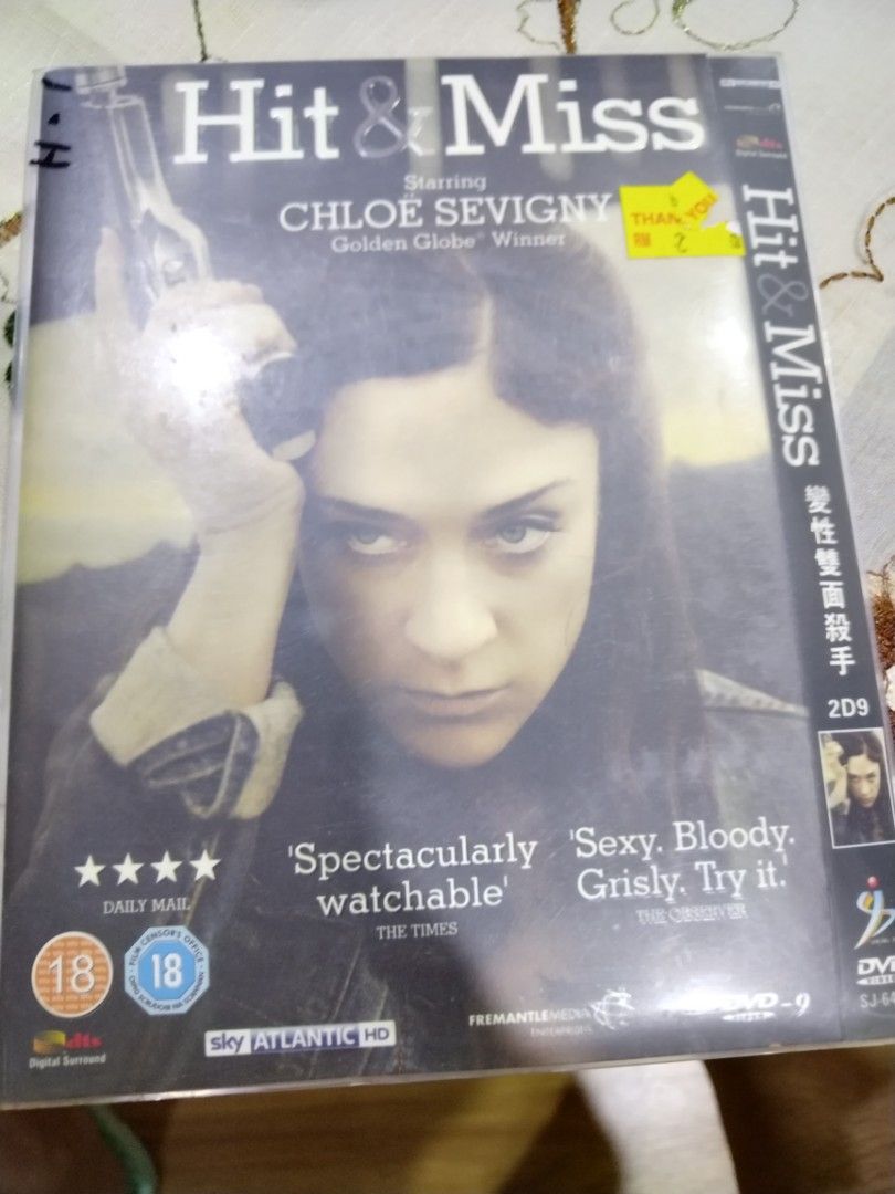 Hit &Miss DVD, Hobbies & Toys, Music & Media, CDs & DVDs on Carousell