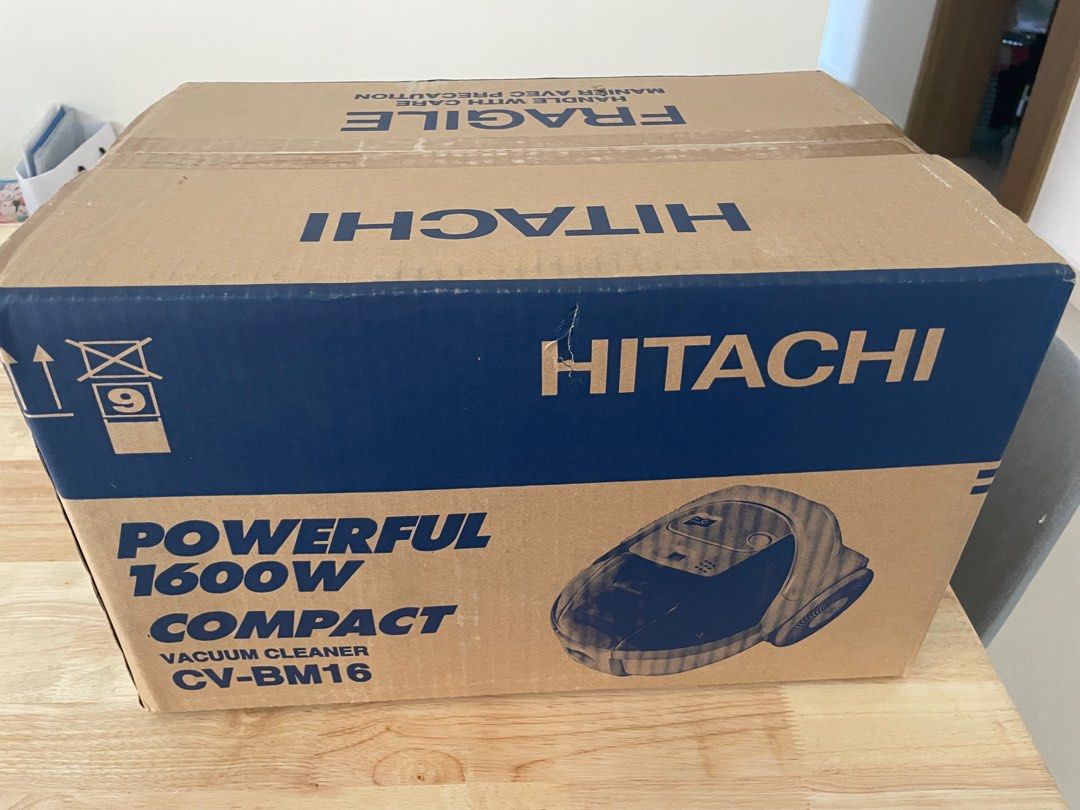 Hitachi compact vacuum cv-bm16, TV & Home Appliances, Vacuum Cleaner ...