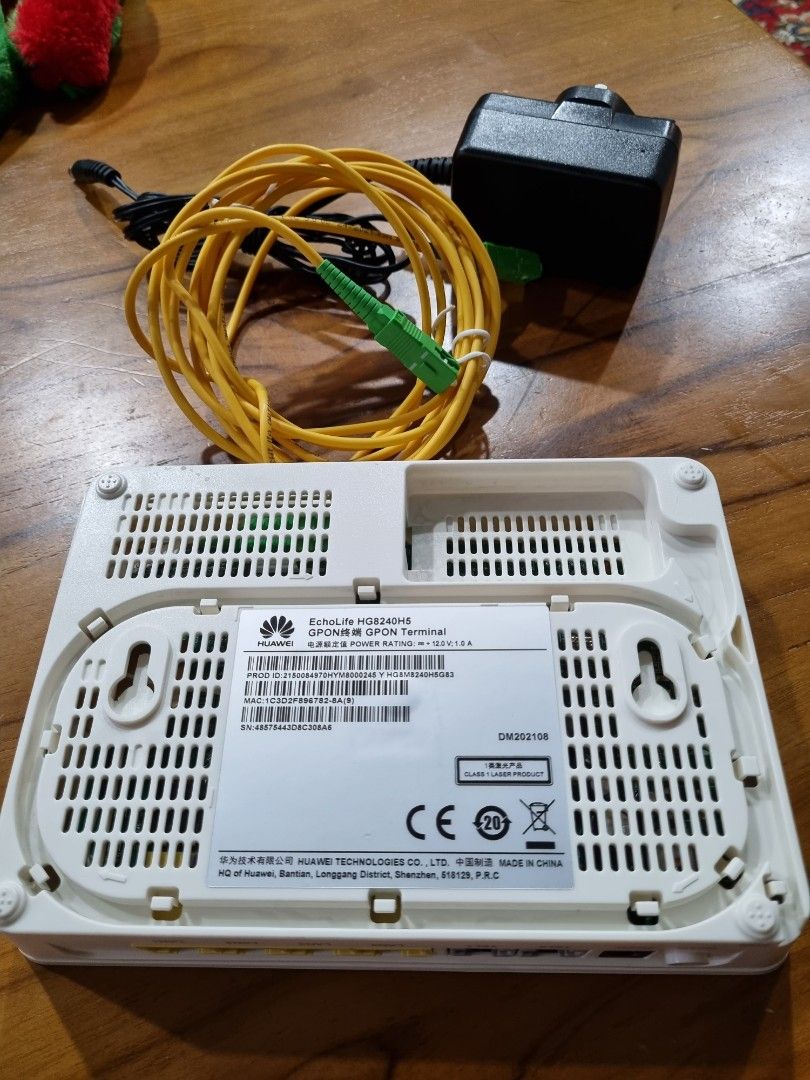 HUAWEI HG8240H5 GPON terminal, Computers & Tech, Parts & Accessories ...