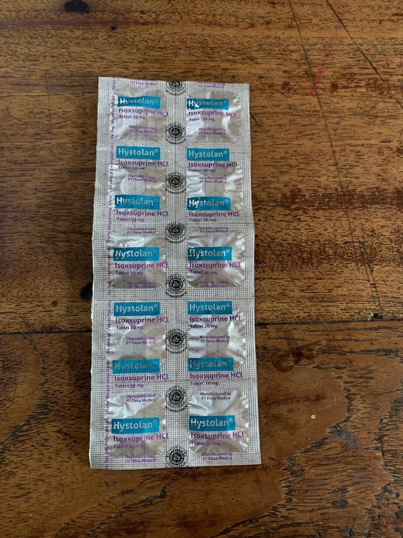 HYSTOLAN 20 MG , 1 lembar, Kesehatan & Kecantikan, Parfum, Kuku ...