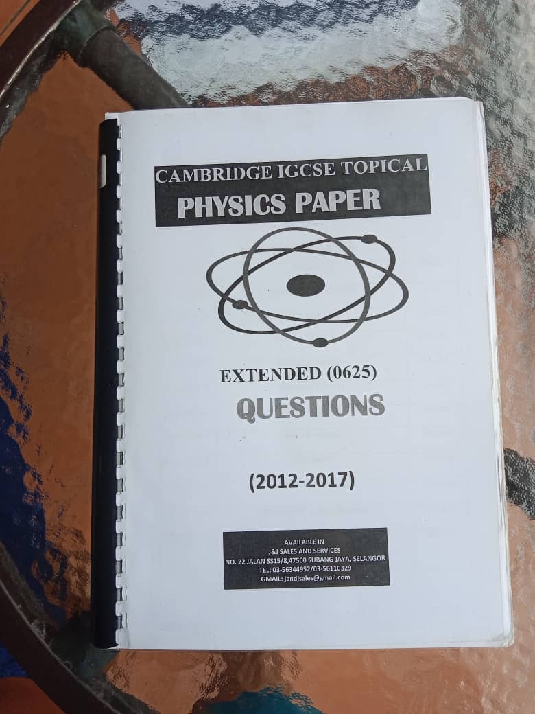 IGCSE Physics Paper Extended Questions, Hobbies & Toys, Books ...