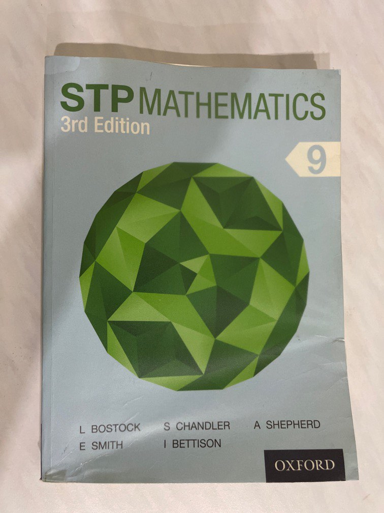 IGCSE STP Mathematics Textbook Yr 9 3rd edition, Hobbies & Toys, Books & Magazines, Textbooks on ...