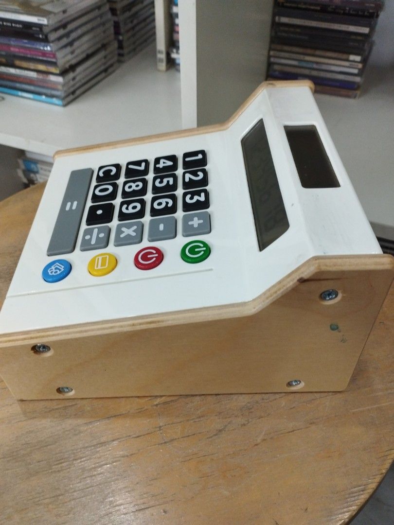 IKEA Wooden Cash Register Calculator, Hobbies & Toys, Toys & Games on ...