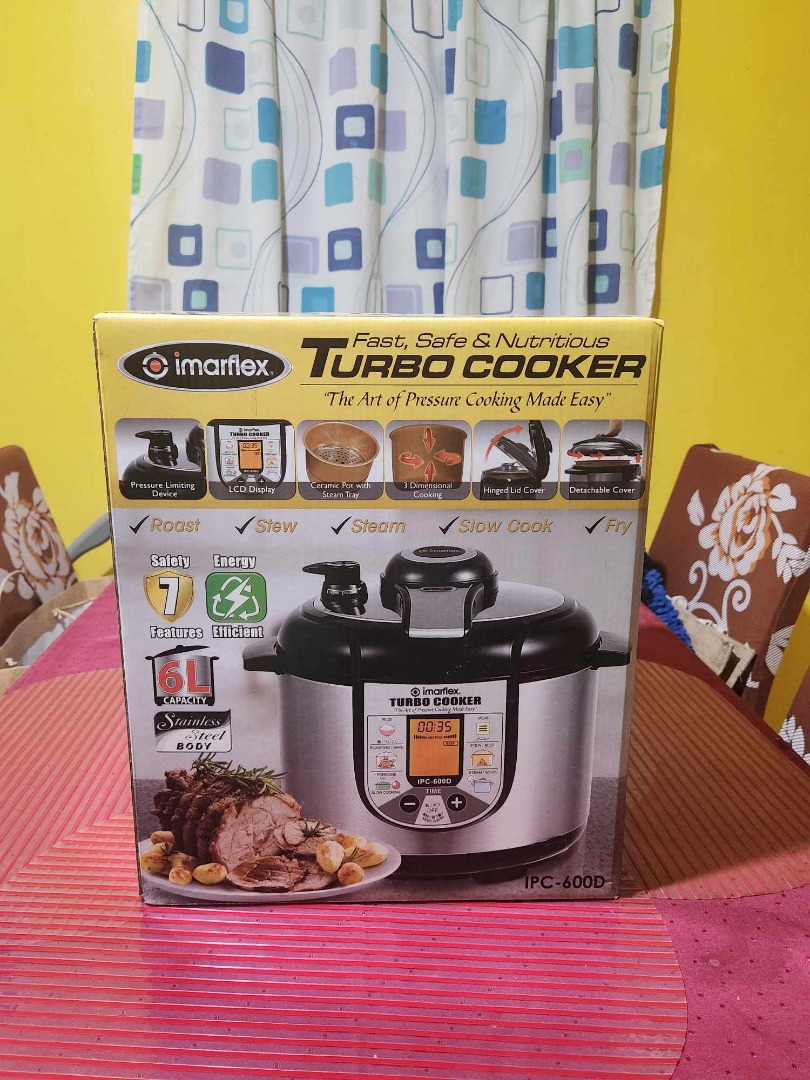 Imarflex Pressure Cooker IPC-600D, TV & Home Appliances, Kitchen ...