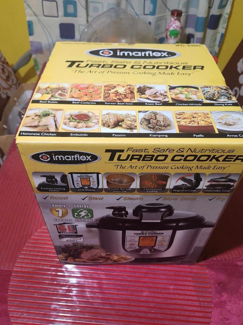 Imarflex Pressure Cooker IPC-600D, TV & Home Appliances, Kitchen ...