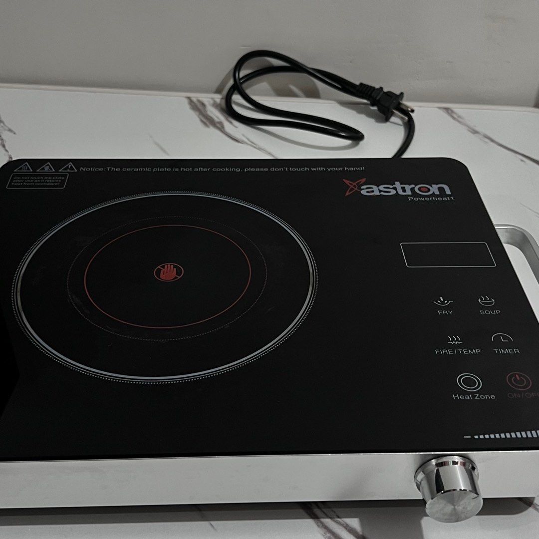 Induction stove (Astron Powerheat1), TV & Home Appliances, Kitchen ...