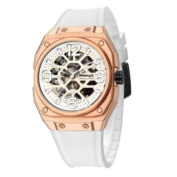 Infantry Revolution The Skyster White Silicone Strap Men Watch REVO-MOD ...