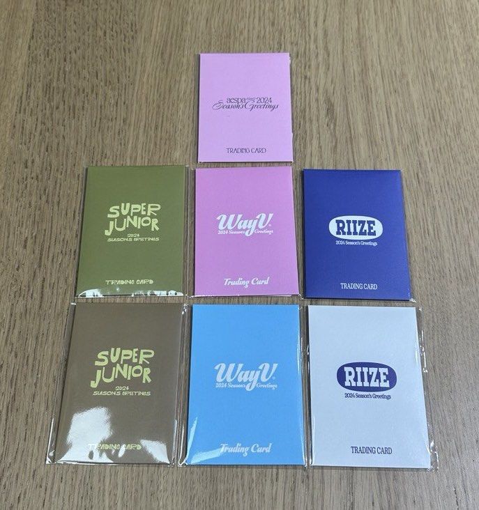 instock sm season greetings trading card 2024 photo pack, Hobbies ...