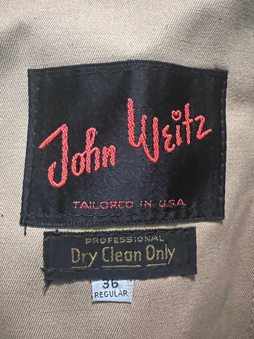 John weitz trench coat, Women's Fashion, Coats, Jackets and Outerwear ...