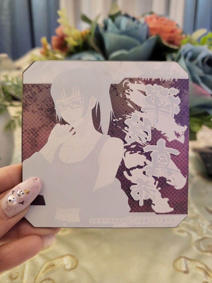 Jujutsu Kaisen Maki Zen'in Acrylic Coaster, Hobbies & Toys, Toys ...
