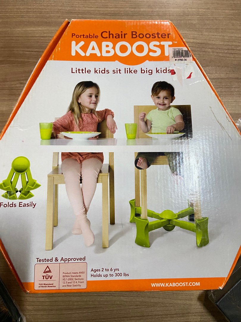 Kaboost Portable Chair Booster, Babies & Kids, Baby Nursery & Kids Furniture, Kids Tables ...