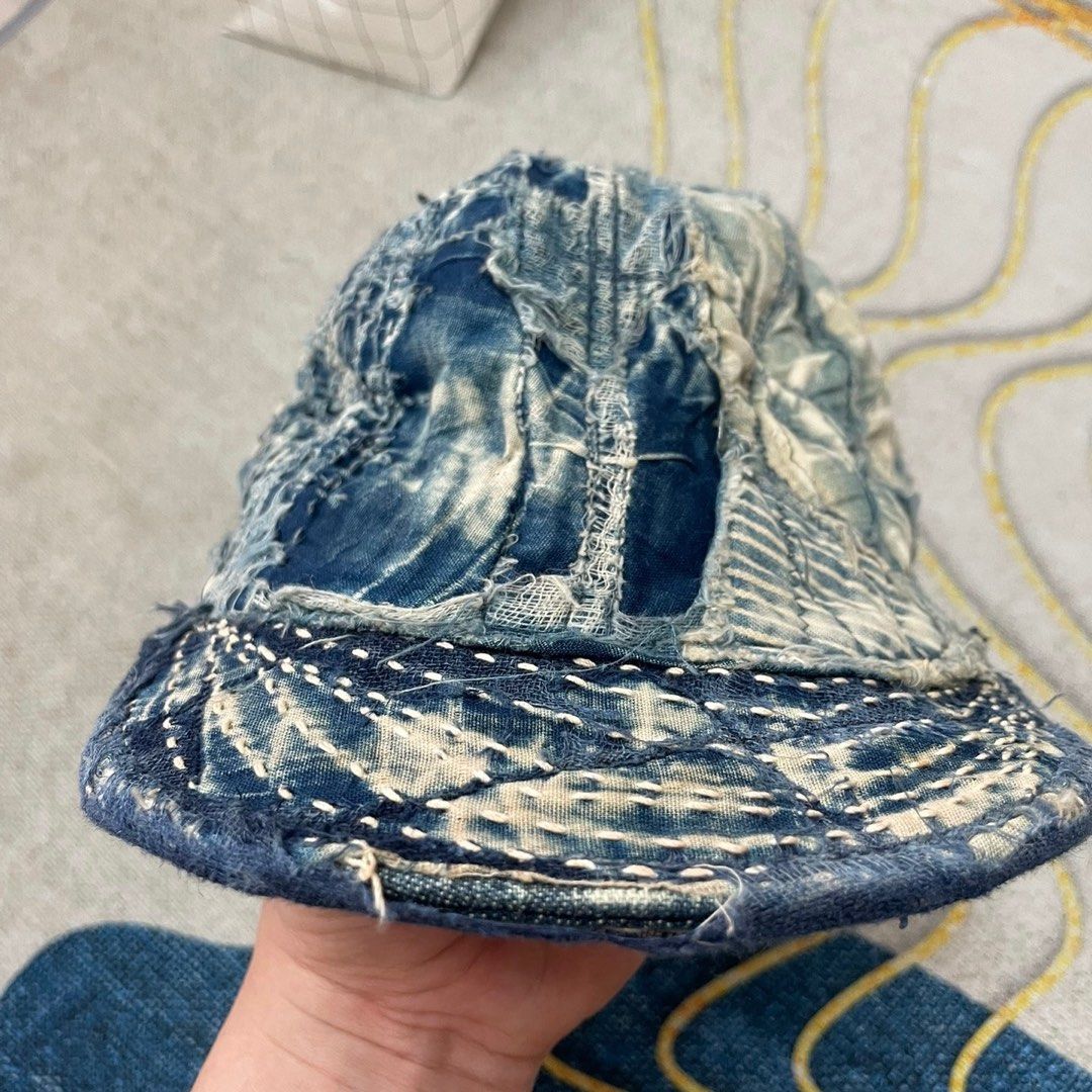 Kapital Kountry Boro Sashiko Cap, Men's Fashion, Watches & Accessories ...