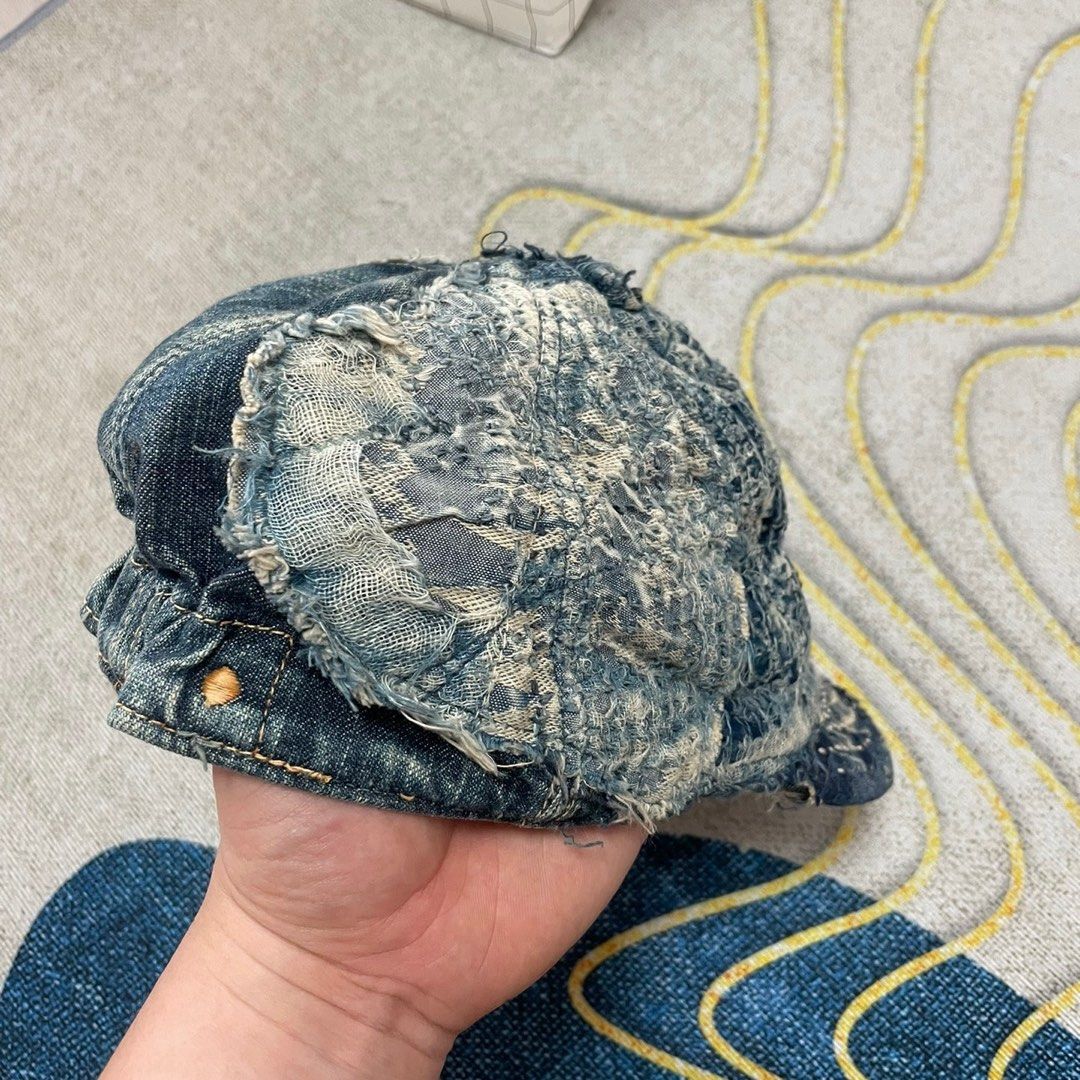 Kapital Kountry Boro Sashiko Cap, Men's Fashion, Watches & Accessories ...