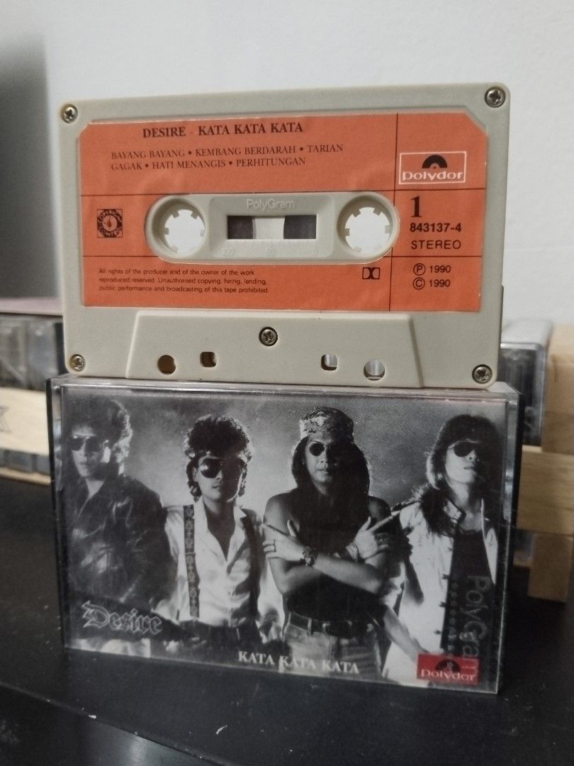 Kaset Desire, Hobbies & Toys, Music & Media, CDs & DVDs on Carousell